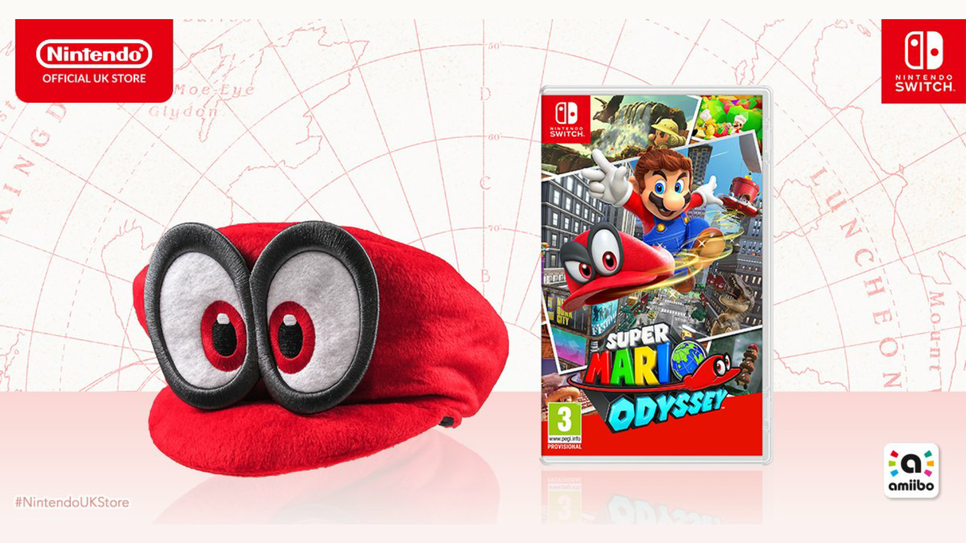 La Nintendo Uk Store Regala Esta Gorra De Cappy Con La Reserva De Super