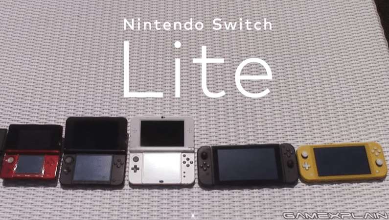 Comparativa en vídeo de Nintendo Switch Lite con otras consolas ... Comparativa en vídeo de Nintendo Switch Lite con otras consolas ...