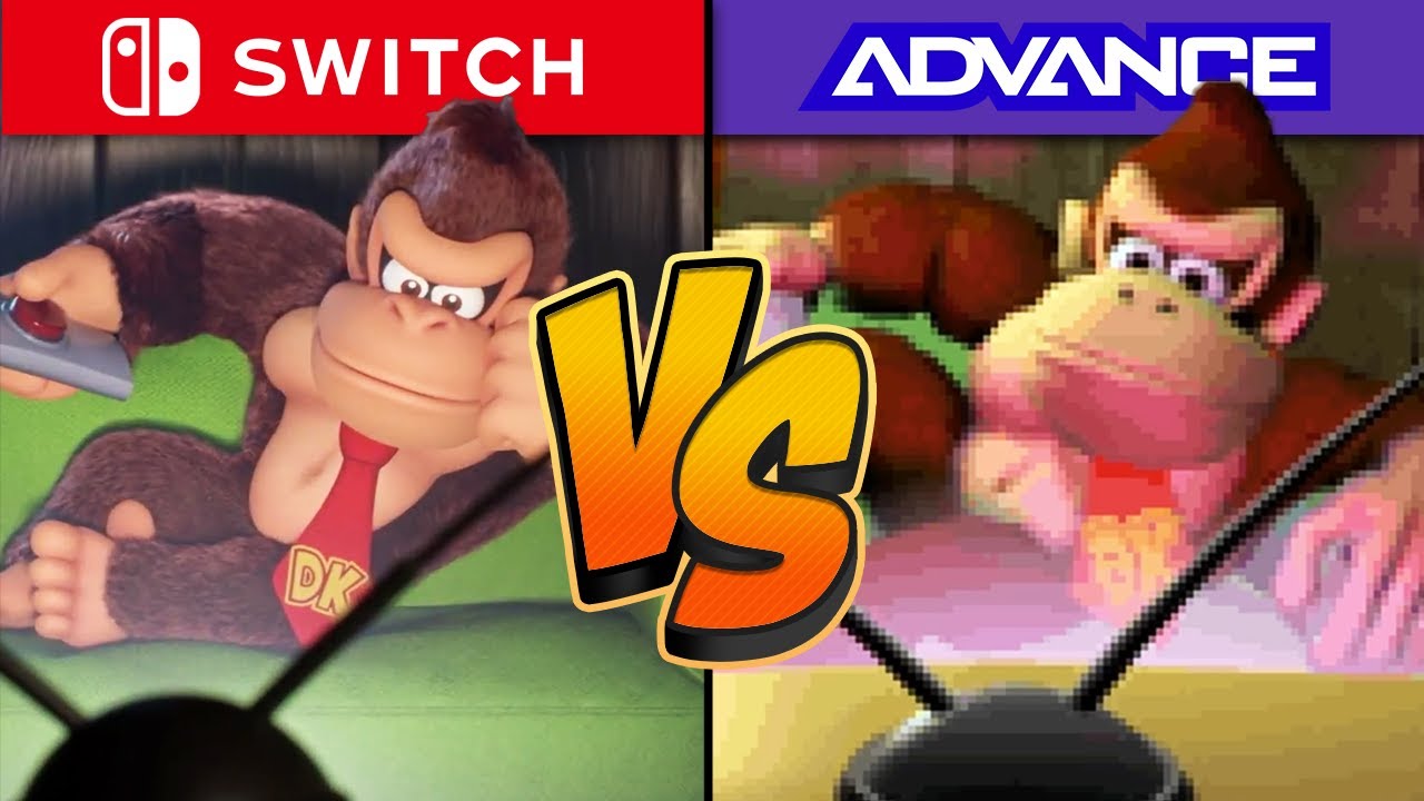 Mario vs Donkey Kong: Comparativa en vídeo de Nintendo Switch vs GBA ... Mario vs Donkey Kong: Comparativa en vídeo de Nintendo Switch vs GBA ...